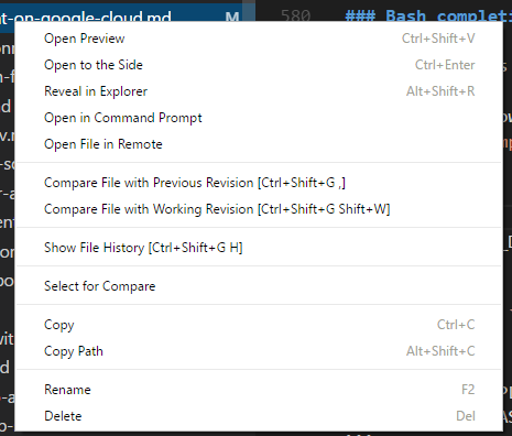 Is 'Compare File with Previous Revision' really [Ctrl+Shift+G ,]? · Issue #369 · gitkraken ...