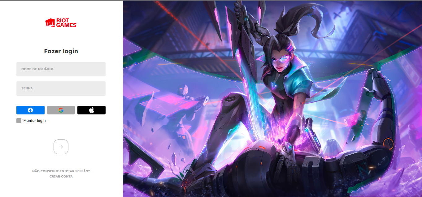 GitHub - Git-LeAmaral/League_of_Legends_Screen: Foi criado aqui um ...