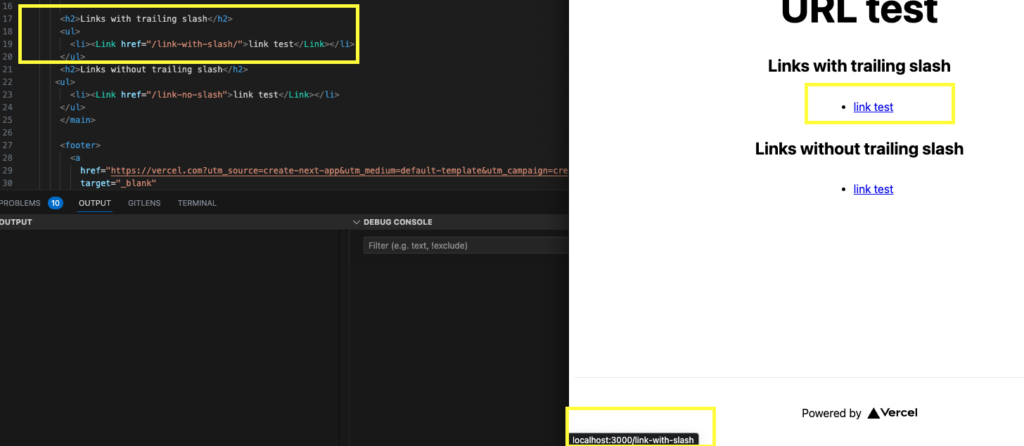 skipTrailingSlashRedirect option is not being applied · Issue #54984 · vercel/next.js · GitHub