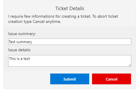 AdaptivCard submit action not working in waterfall dialog with Enterprise Bot template · Issue ...