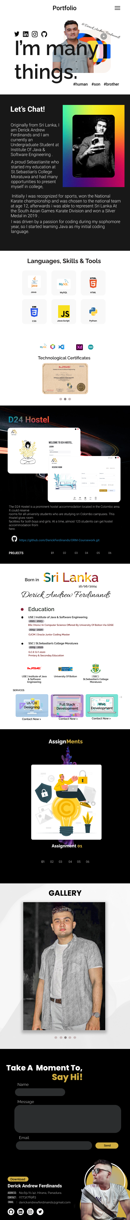 GitHub - DerickFerdinands/My-Portfolio