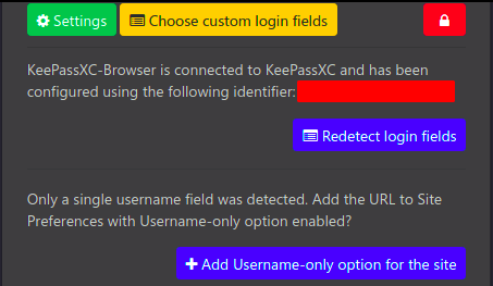 No password entry found for Jitsi Meet · Issue #1347 · keepassxreboot/keepassxc-browser · GitHub