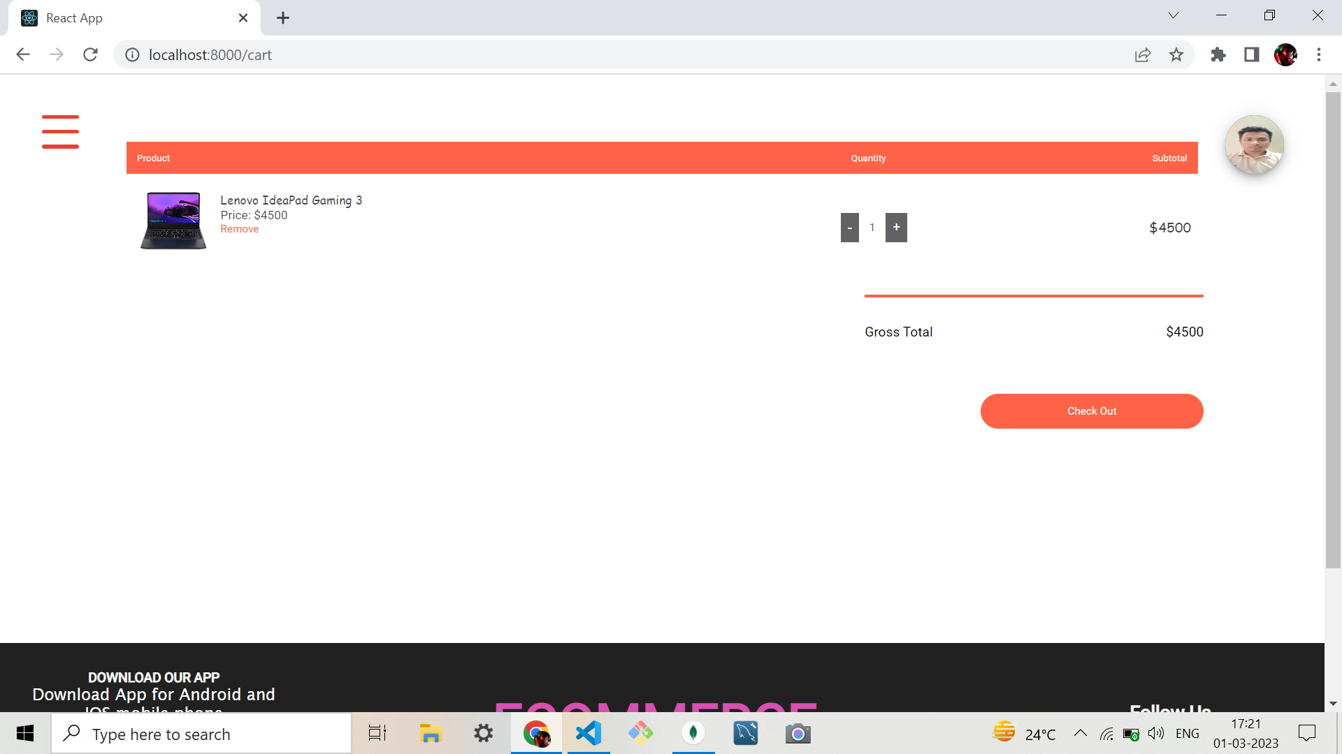 GitHub - Nitish010/EcomApp