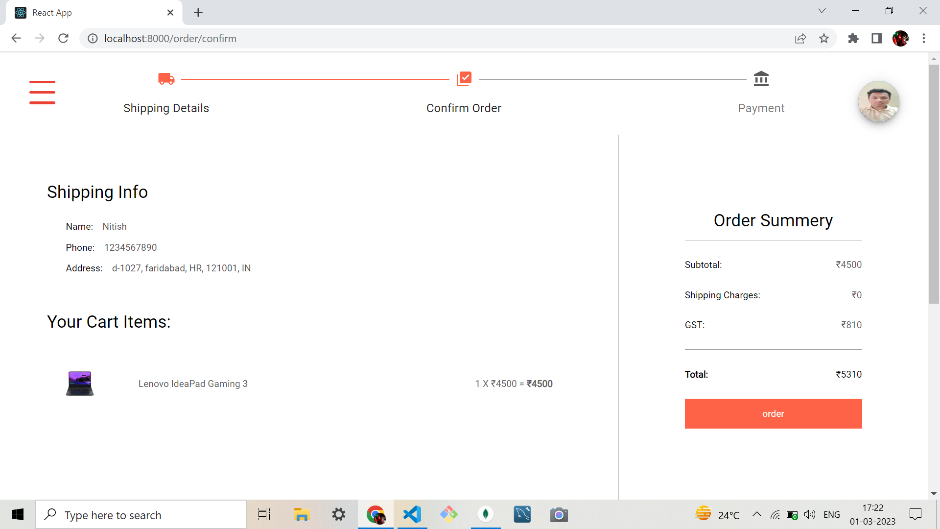 GitHub - Nitish010/EcomApp