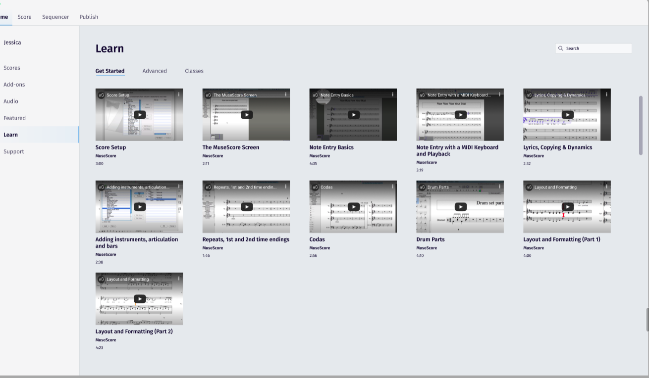 [MU4 Task] The base of Learn page · Issue #8453 · musescore/MuseScore · GitHub