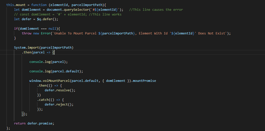 Cannot read property 'vueInstance' of undefined - Importing Vue parcel · Issue #478 · single-spa ...
