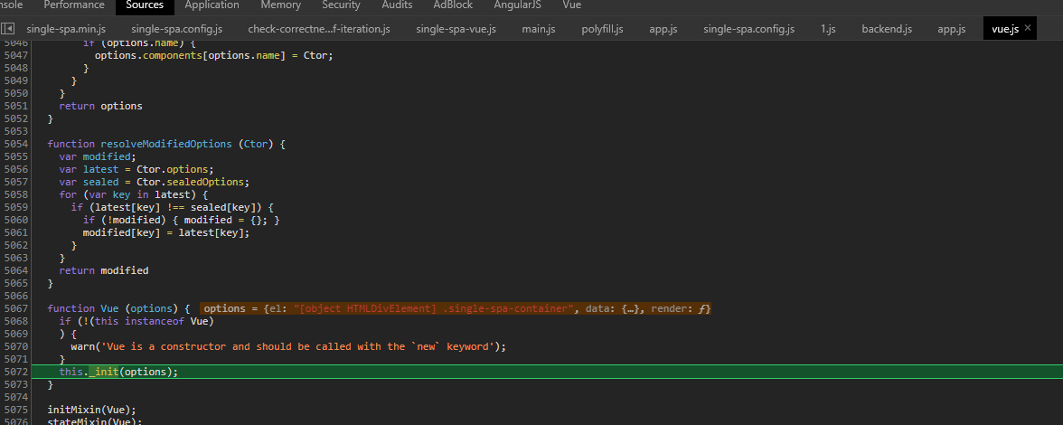 Cannot Read Property Vueinstance Of Undefined Importing Vue Parcel