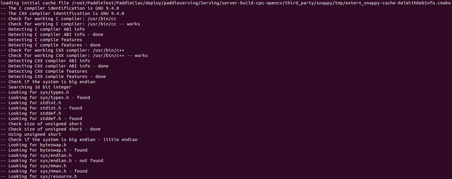 按照PaddleClas2.5中的PaddleClas/deploy/paddleserving/recognition下的Readme部署C++Serving，部署后请求失败 ...