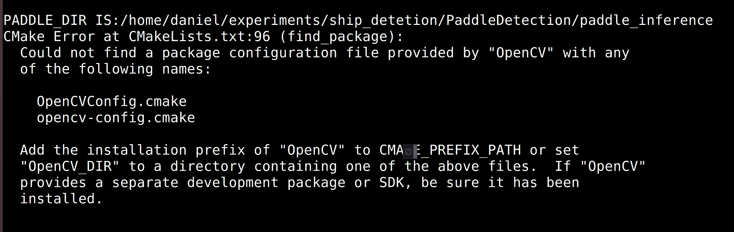python部署推理没问题，C++部署报错 · Issue #6220 · PaddlePaddle/PaddleDetection · GitHub