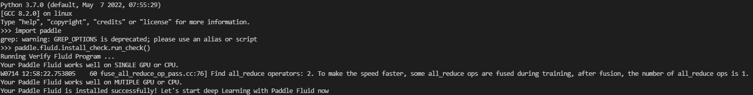 使用paddle docker镜像 推理时GPU未运行 · Issue #6902 · PaddlePaddle/PaddleOCR · GitHub