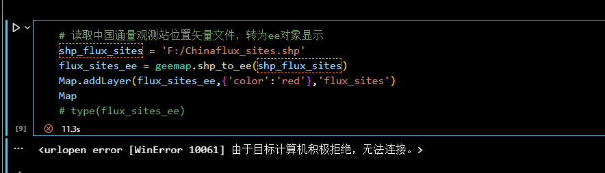 geemap.shp_to_ee（）