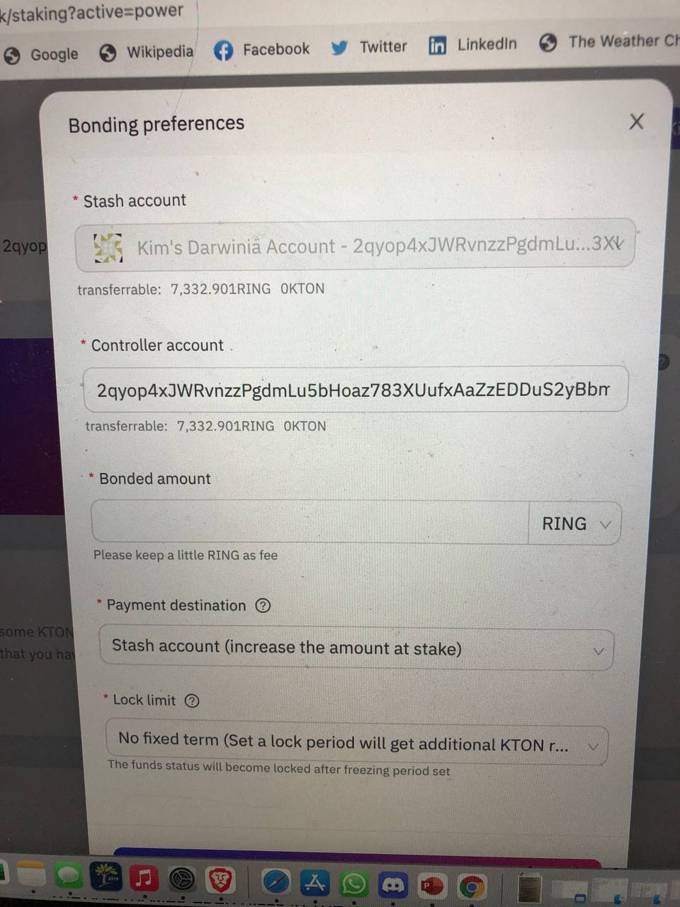 Staking from Staking now · Issue #51 · darwinia-network/apps · GitHub