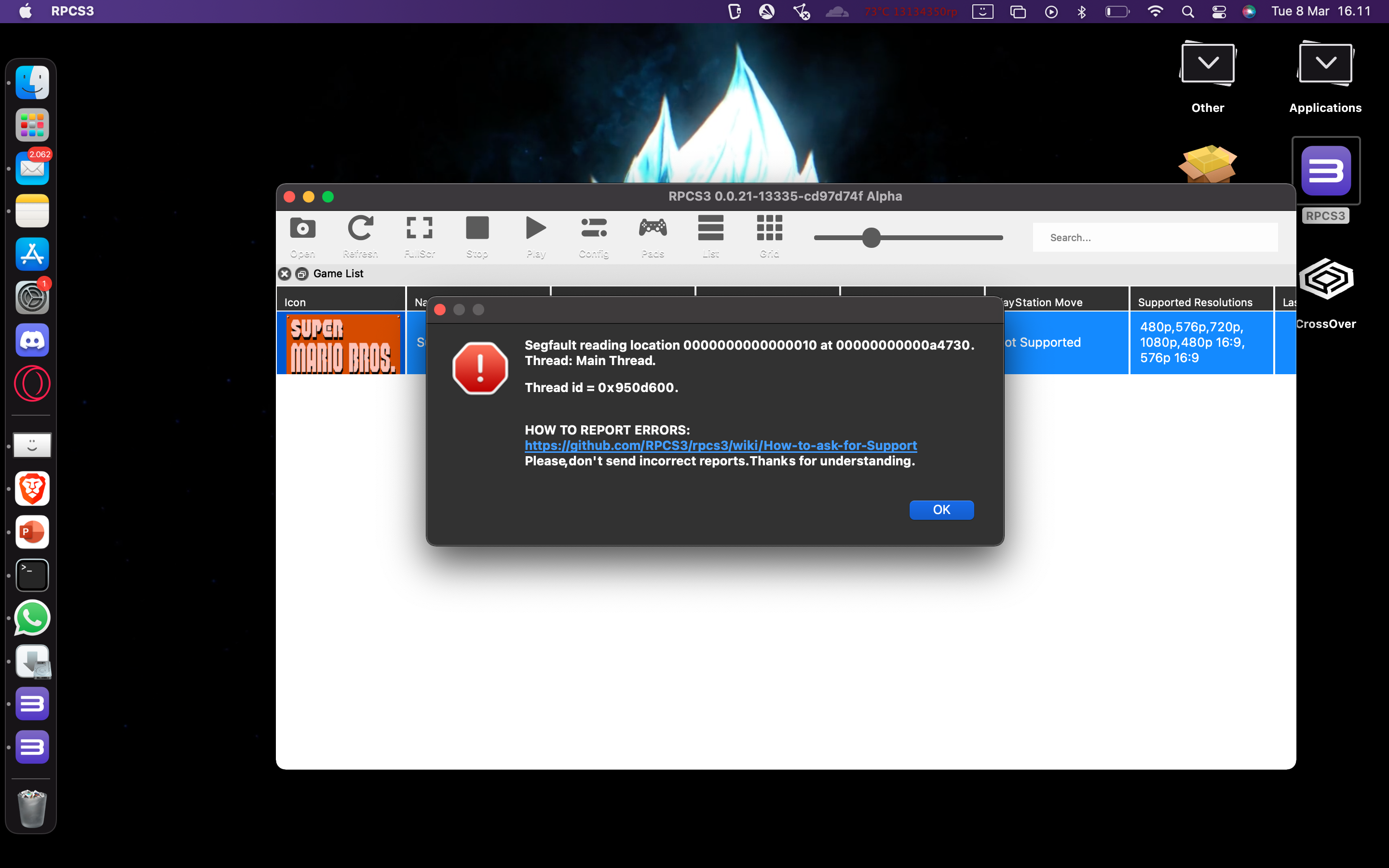I cant open ANY game · Issue #11610 · RPCS3/rpcs3 · GitHub