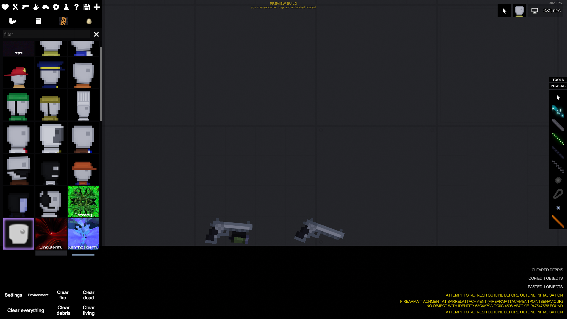 gun attachment doesnt save [beta preview 6] · Issue #2426 · studio ...