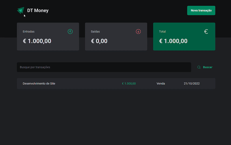 GitHub - npribeiro/dt-money