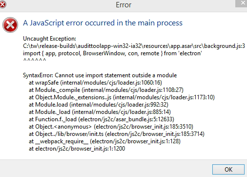 Unable To Run Exe File Created For Windows Using Electron Packager And Electron Builder · Issue