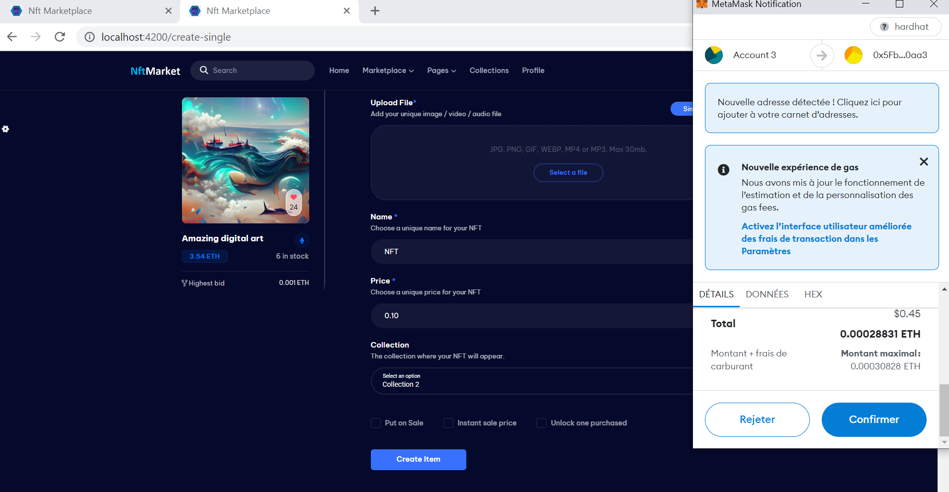 Github Elkrissiachrafnft Marketplace Angular Dapp 