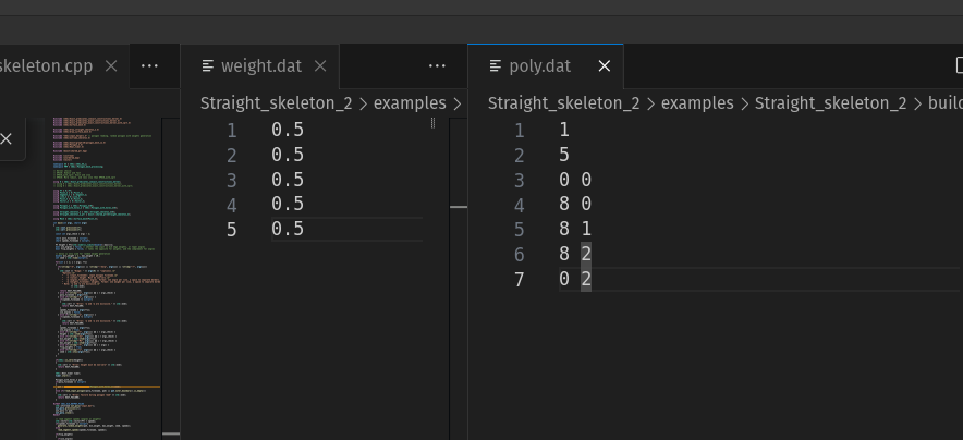 generate a weighted straight skeleton from files? · Issue #7612 · CGAL/cgal · GitHub