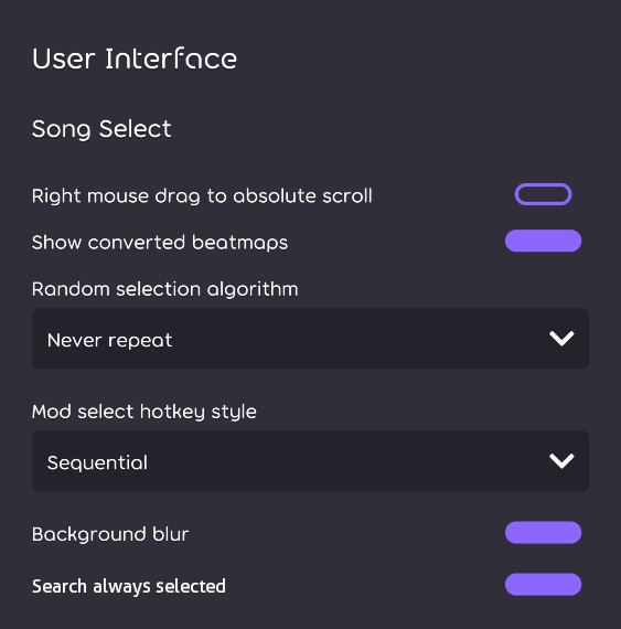 Add Quick/Snap search to song select · ppy osu · Discussion #24903 · GitHub