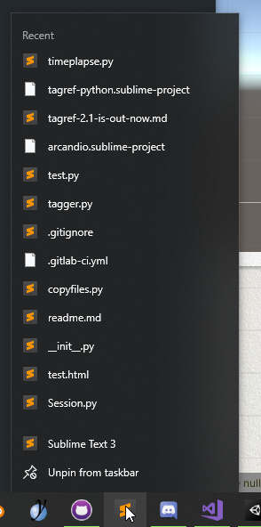 Sublime Text 4 (Build 4107) - Cannot pin file to taskbar icon in Windows 10 · Issue #4355 ...