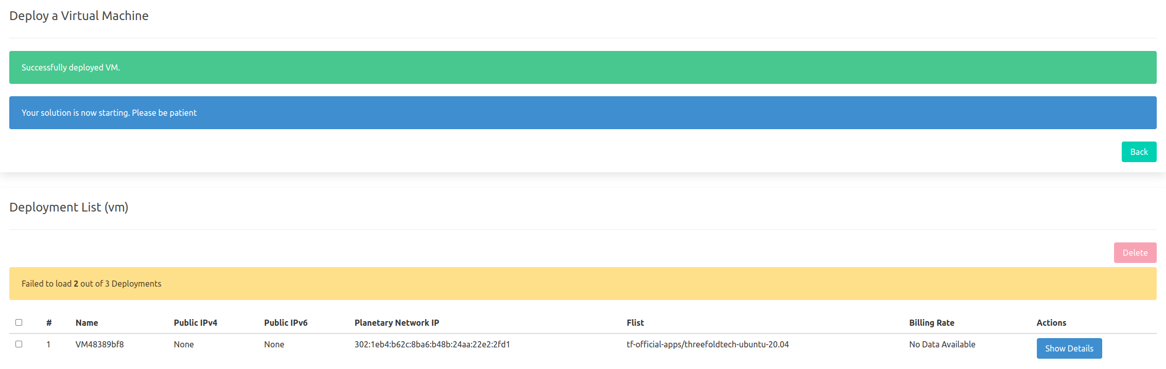 Deployment on mainnet · Issue #656 · threefoldtecharchive/grid_weblets · GitHub
