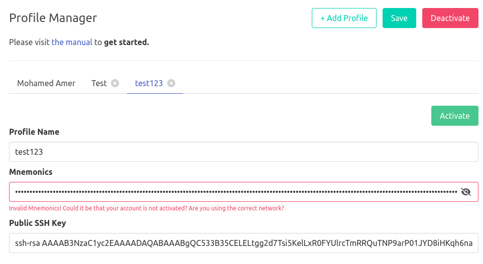 long mnemonics input validation · Issue #670 · threefoldtecharchive/grid_weblets · GitHub