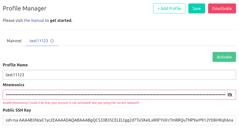 long mnemonics input validation · Issue #670 · threefoldtecharchive/grid_weblets · GitHub
