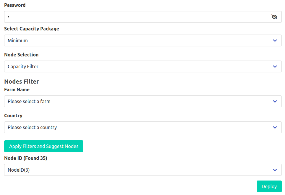 Weblets: Funkwhale Password field validation · Issue #703 · threefoldtecharchive/grid_weblets ...