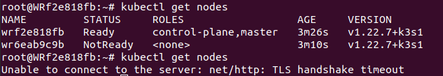 Kubernetes Unable To Connect To The Server Net Tls Handshake Timeout · Issue 752