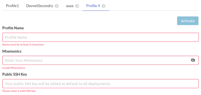Weblets: Profile manager Input Validation. · Issue #698 · threefoldtecharchive/grid_weblets · GitHub