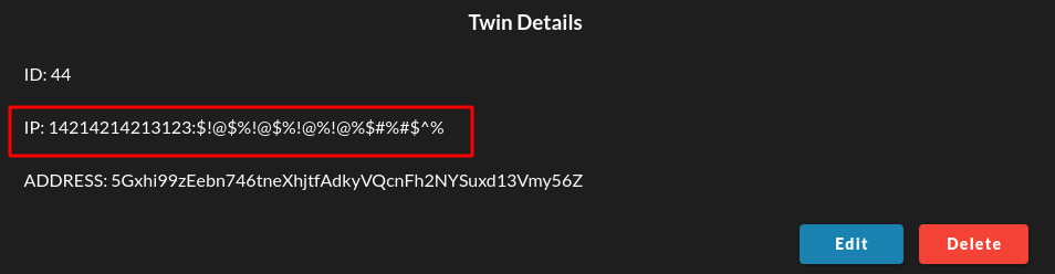 Twin IP: input validation · Issue #89 · threefoldtecharchive/tfgrid_dashboard · GitHub