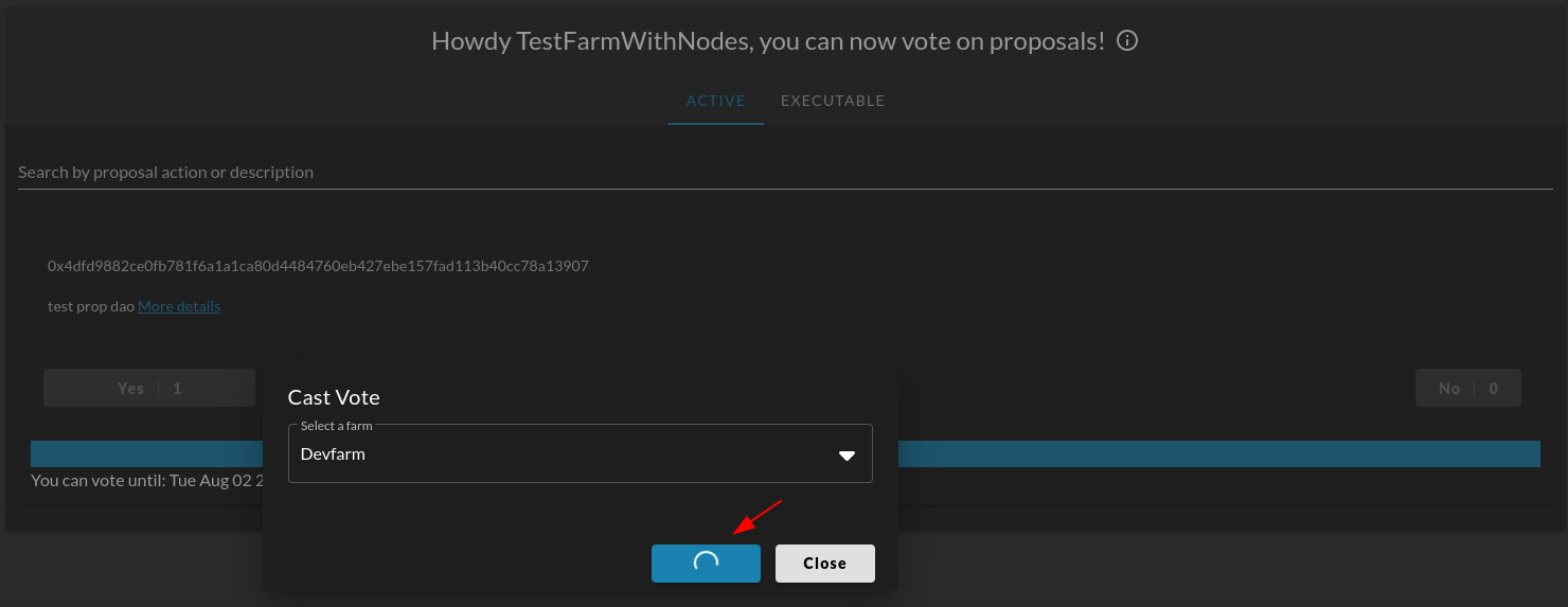 Account-Dao page · Issue #109 · threefoldtecharchive/tfgrid_dashboard · GitHub