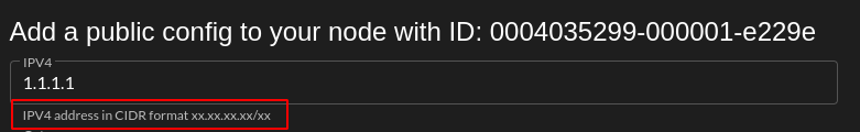Ipv4 Input Validation · Issue 134 · Threefoldtecharchive Tfgrid
