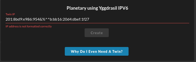 Twin IP: input validation · Issue #89 · threefoldtecharchive/tfgrid_dashboard · GitHub