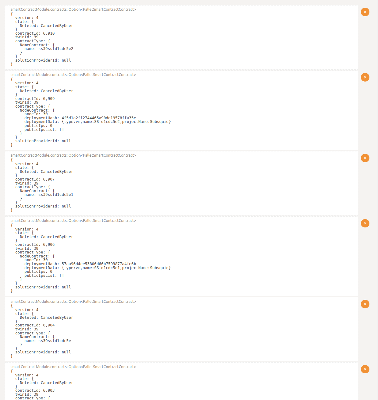 Failed to delete deployments on devnet · Issue #978 · threefoldtecharchive/grid_weblets · GitHub