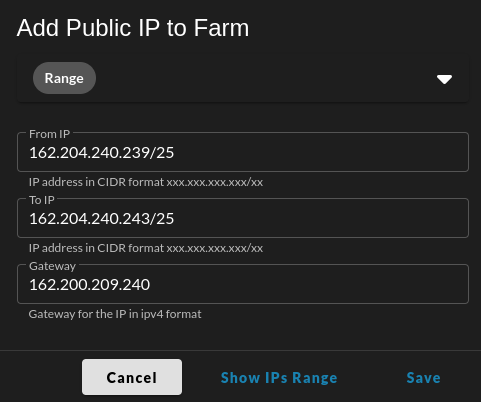 Dev net- IP config input rejects proper format · Issue #238 · threefoldtecharchive/tfgrid ...