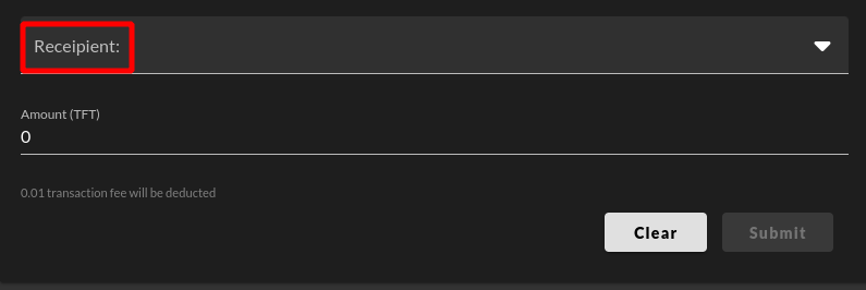 Transfer TFTs: Recipient address validation · Issue #380 · threefoldtecharchive/tfgrid_dashboard ...