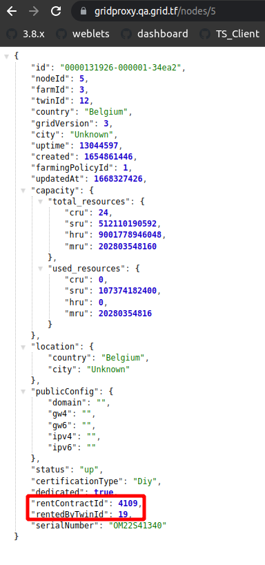 Reserving dedicate node is not working · Issue #197 · threefoldtecharchive/tfgridclient_proxy ...