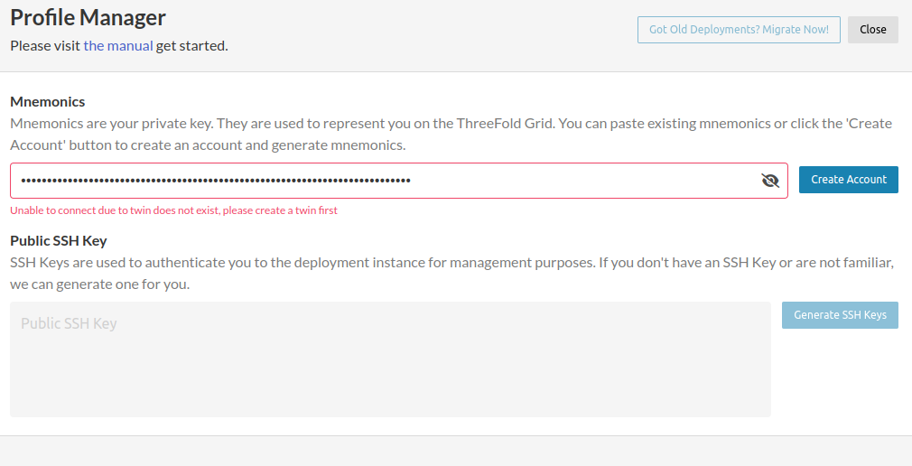 `TypeError` appears when the user tries to enter a valid mnemonic that ...