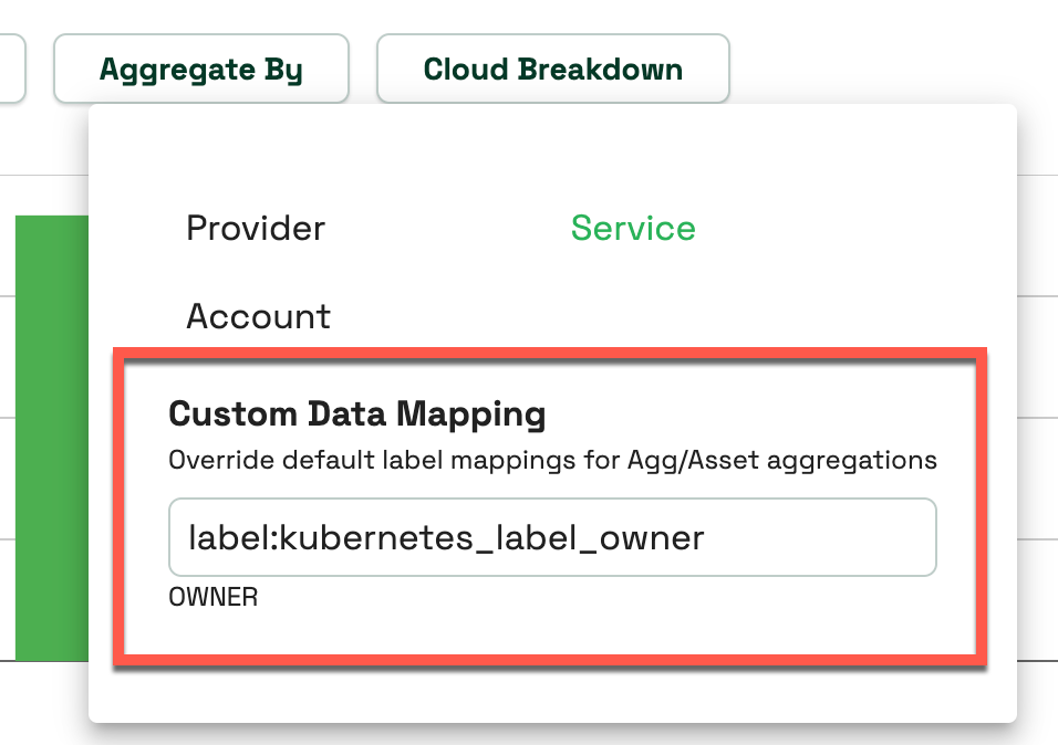Helm values for "labelMappingConfigs.external_label" do not set Custom ...