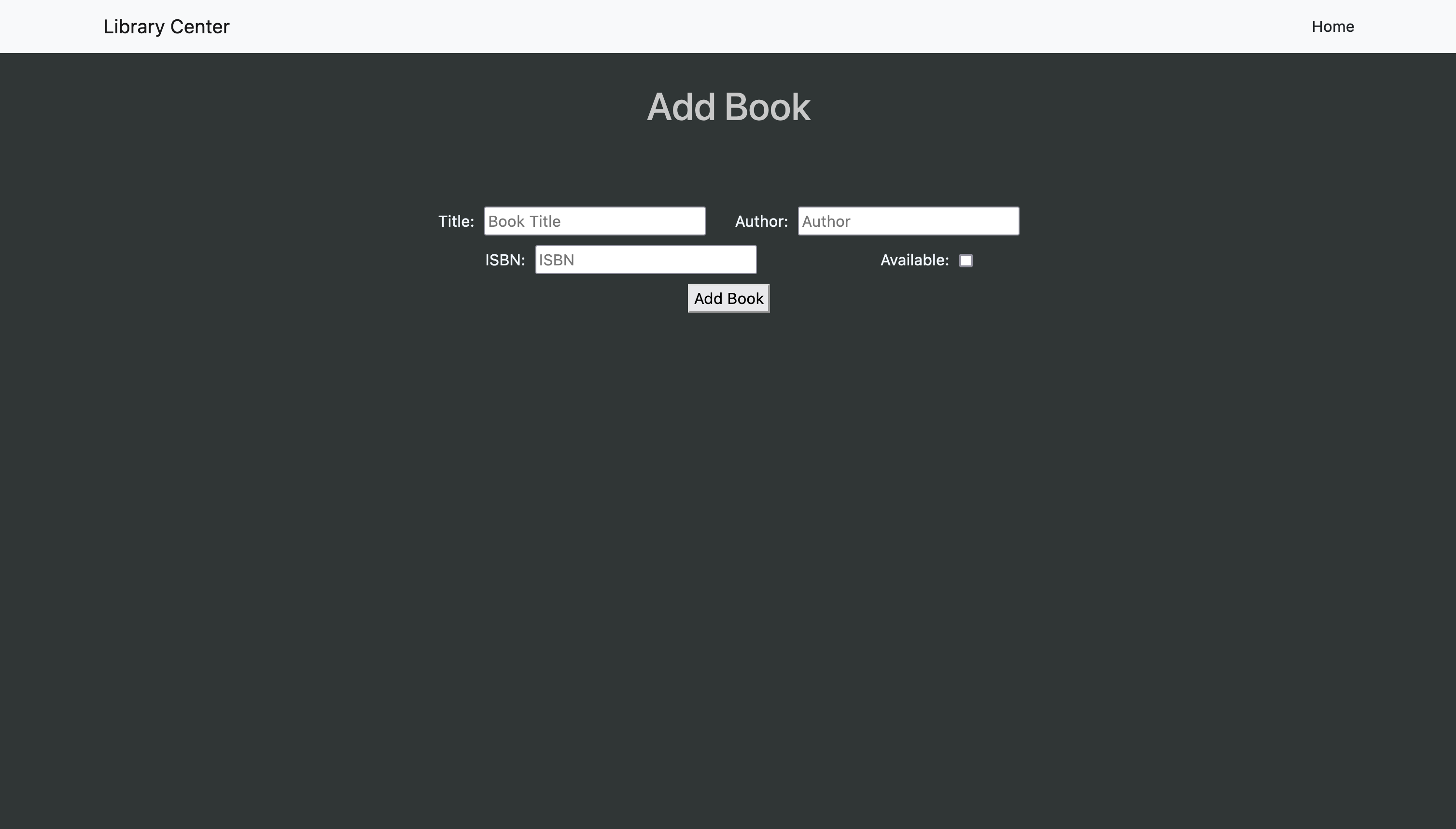GitHub - nic5694/LibraryManager: Full-Stack N-Tier Spring Boot, React, H2 Library Management System