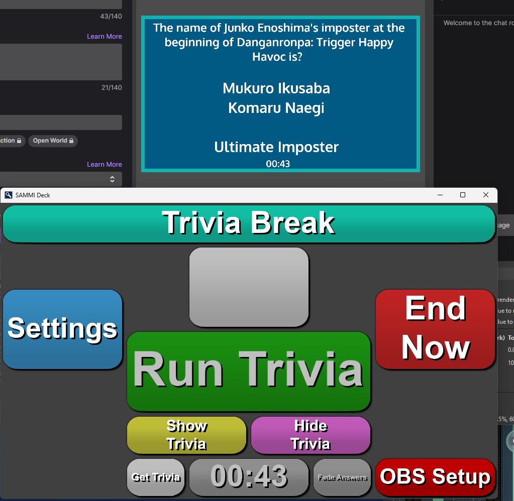GitHub - Phat32/SAMMI-Trivia-Break: Adds a deck to play Trivia with the ...
