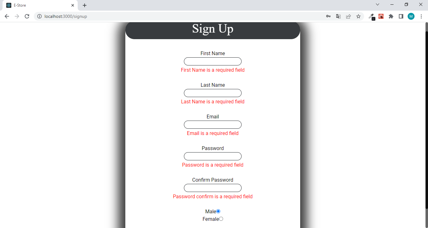 GitHub - MelodiBayraktar/E-Store-Project: Kodluyoruz React Bootcamp Final Project