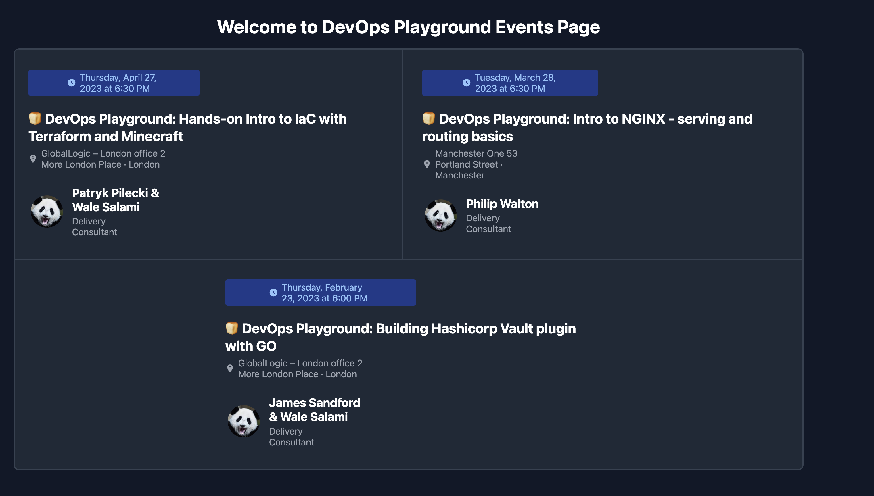 GitHub - DevOpsPlayground/DPG-Meetups-Next.js: Meetups app built in Next.js