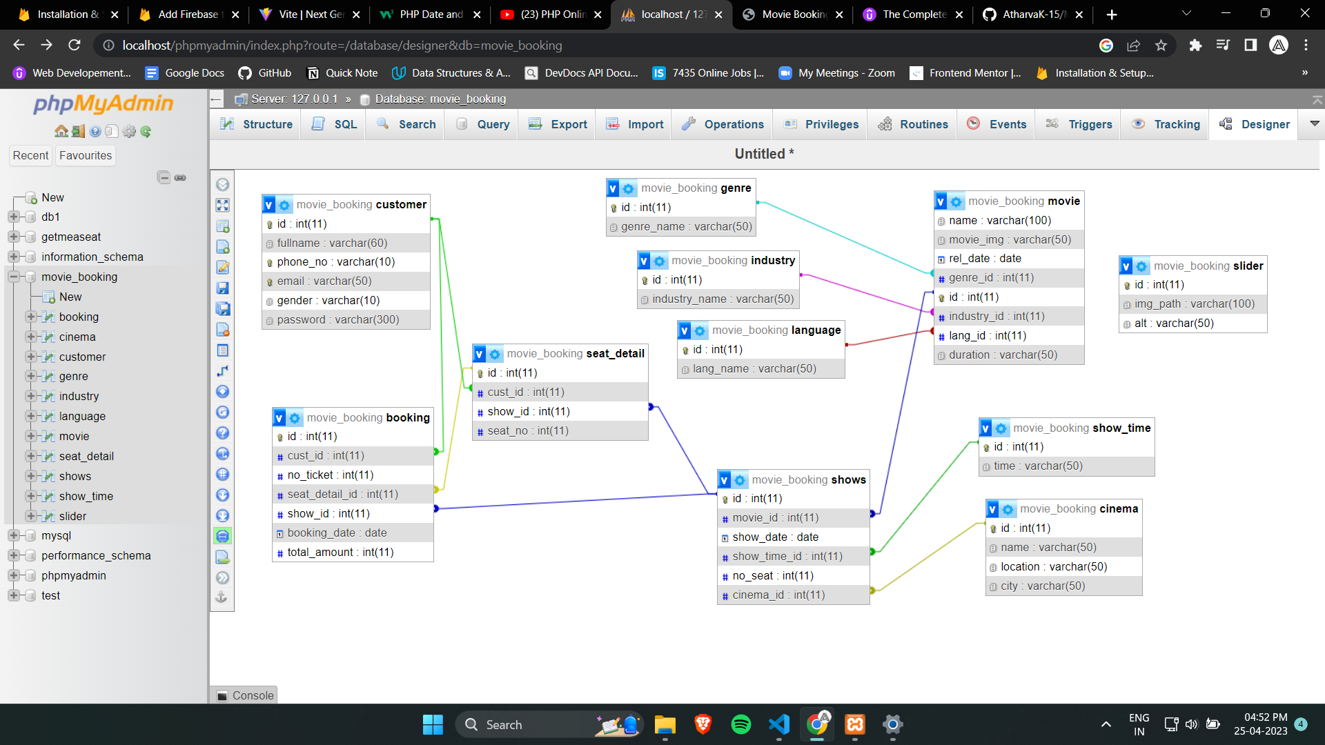 GitHub - AtharvaK-15/Show_Booking: Movie Ticket Booking System, back-end coded with PHP and ...