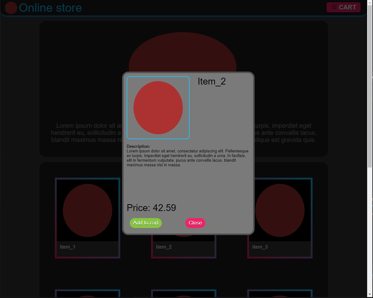 GitHub - DominikSty/Website_ShopOnline_prototype: Prototype of the website of the online store ...
