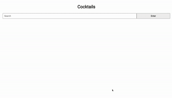 GitHub - rakicodes/cocktails: Search up cocktail recipes