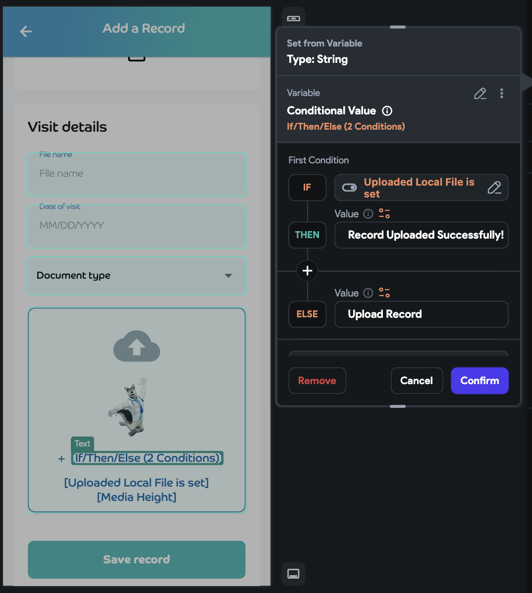 Upload Local File defaults to true when nothing has been uploaded · Issue #688 · FlutterFlow ...