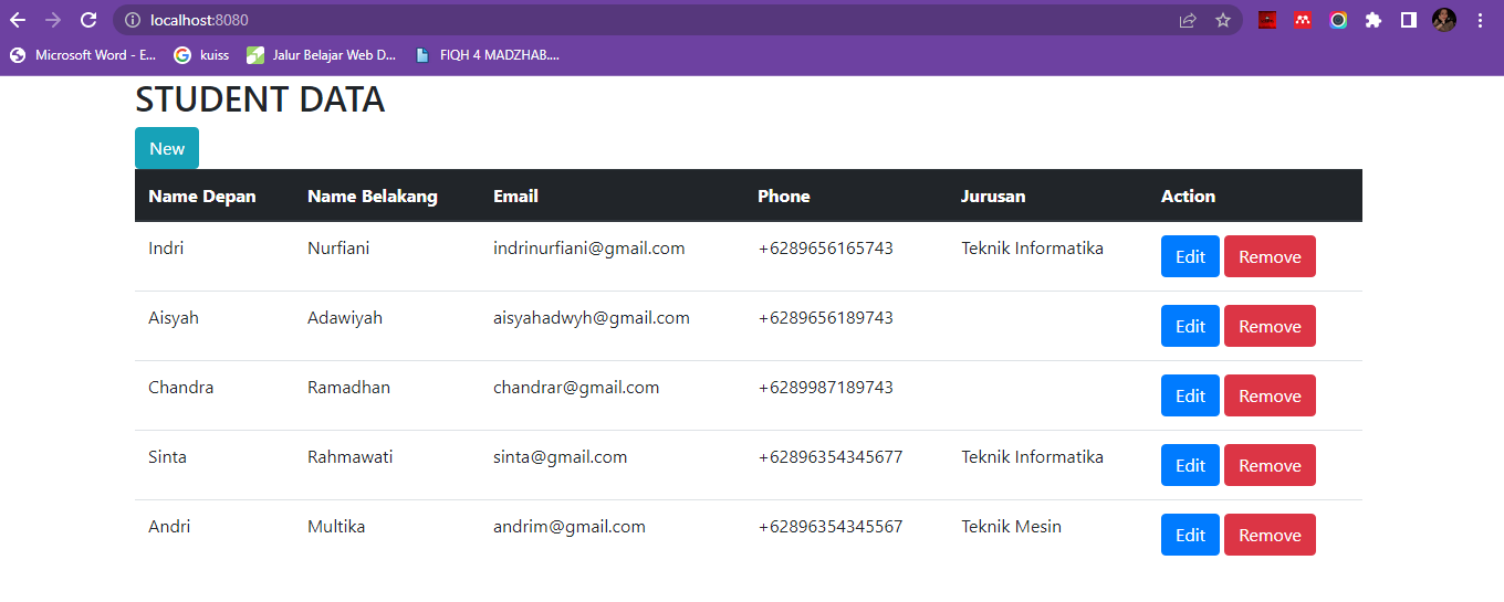 GitHub - Indrinf/student-app