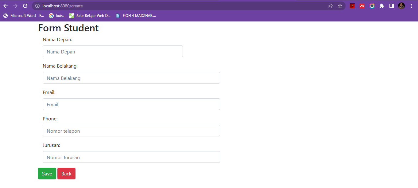 GitHub - Indrinf/student-app